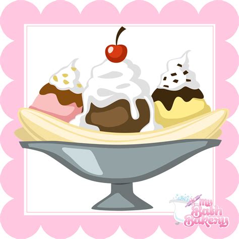 Download Banana Split Clip Art Clipartkey
