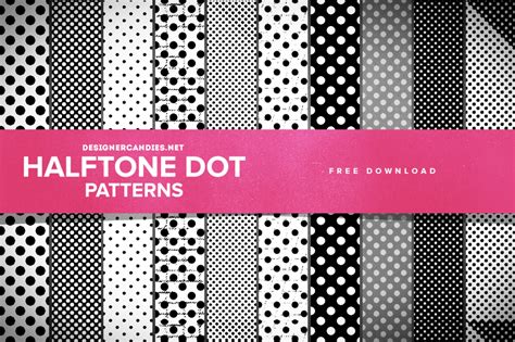 Free Halftone Dot Patterns For Photoshop Designercandies