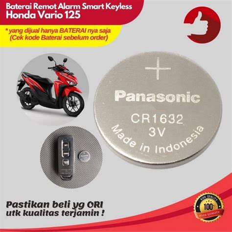 Jual Baterai Remote Motor Honda Vario 125 Shopee Indonesia