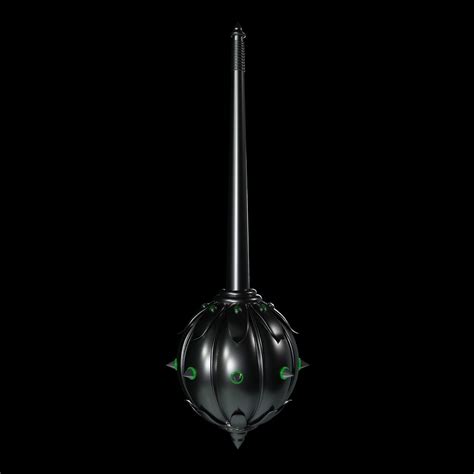 Gada Weapon Dark Free 3d Model Cgtrader