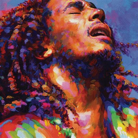 Bob Marley Canvas Print Art Print Shop