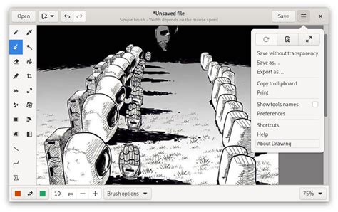 Drawing An Alternative To Paint For Linux Drawing An Alternative To Paint For Linux