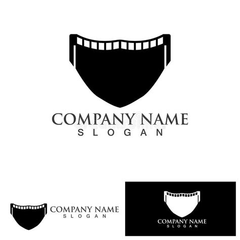 Face Protection Mask Vector Logo Medical Mask Logo Vector Icon