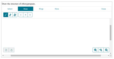Solved Draw The Structure Of Ethoxypropane Select Draw