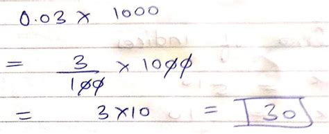 003 X 1000 Step By Step