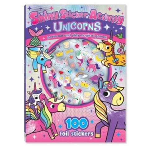 Shiny Sticker Activity Books — Toycra