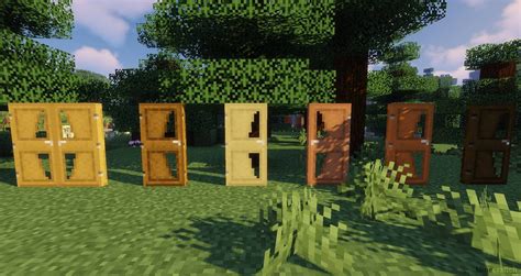 Мод на двери Macaws Doors 1122116511941182 Моды для Minecraft Minecraftch