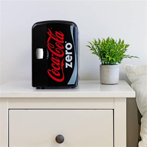Coca Cola Coke Zero 6 Can Portable 4l Coolerwarmer 014 Cu Ft Mini