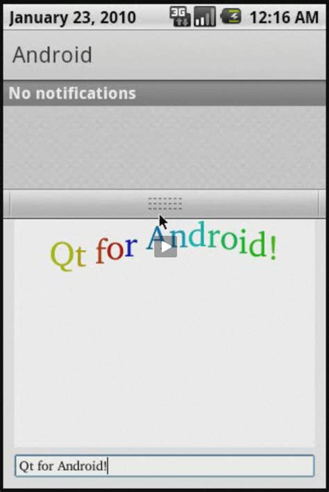 Qt Portierung Für Android In Der Entwicklung