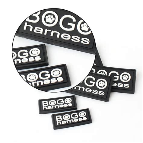 Custom Private Brand Garment Soft Pvc Rubber Patch Labels Doylabel