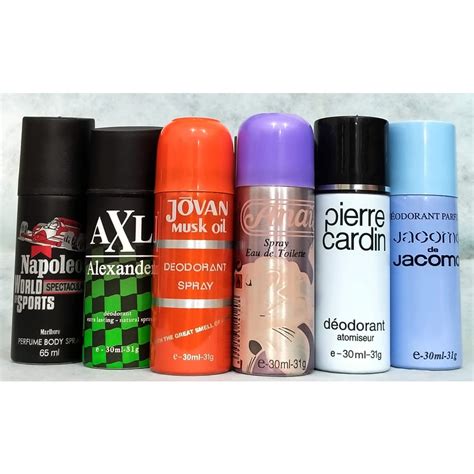 Jual Axl Jovan Anais Pierre Cardin Jacomo Deo Spray 30ml And 65ml Shopee Indonesia