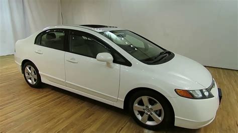 2008 Honda Civic Sdn Ex L Leather Sunroof Carvisioncom Youtube