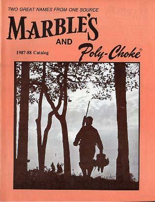 1987 88 Marbles Catalog Vintage Gun Catalogs