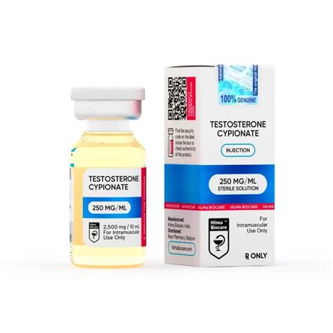 Independent Analysis Of Testosterone Cypionate By Hilma Biocare