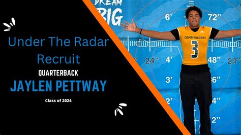 Pernell Beals On Linkedin Under The Radar Recruit Quarterback Jaylen