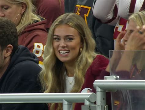 Find Someone To Support You Like Minnesota Qb Cole Kramers Fiancée Who Got The Katherine Webb