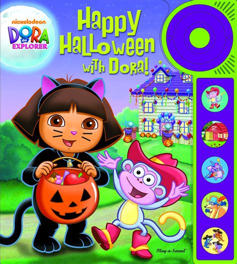 Happy Halloween With Dora Explorer Play A Sound Book