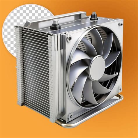 3d Cooler With Radiator Premium Ai Generated Psd