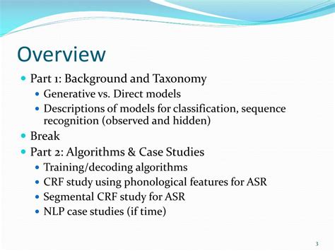Ppt Conditional Random Fields And Direct Decoding For Speech And Language Processing