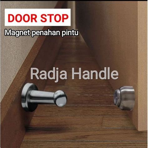Jual Magnet Penahan Pintu Stainless Door Stoper Magnetic Pengganjal