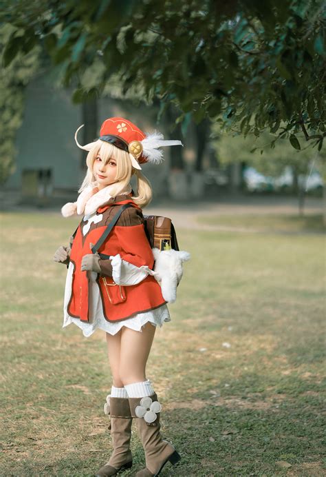原神》可莉cosplay