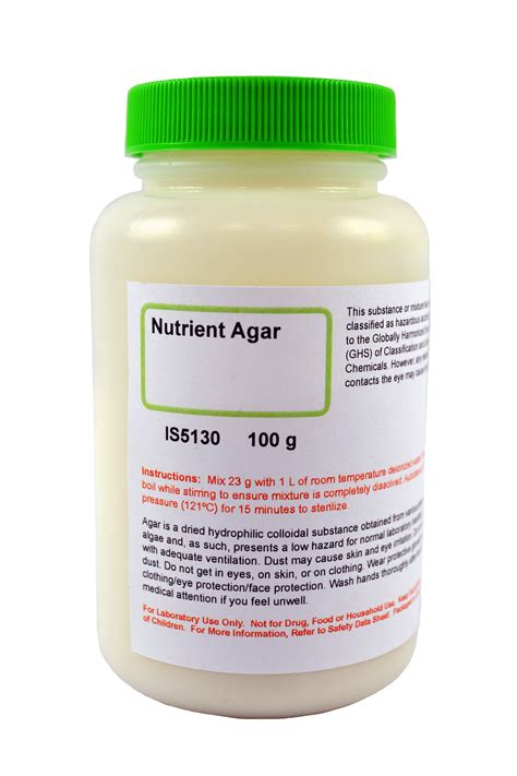 Nutrient Agar Dehydrated 5g Nebraska Scientific