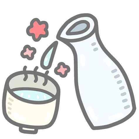 日本酒のイラスト ほんとにかわいいイラストフリー素材 Honkawa