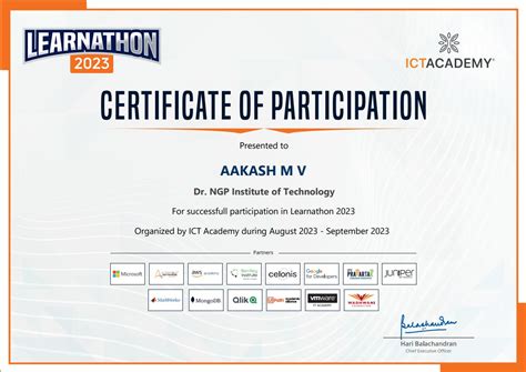 Aakash Venkatesan On Linkedin Ictacademy Learnathon2023 Skilldevelopment Continuouslearning