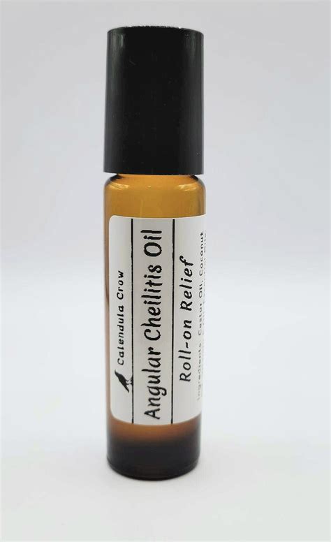 Angular Cheilitis Oil Calendula Crow