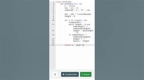 Day 19 Palindrome By Front Insertion 160daysofcode Coding Strings