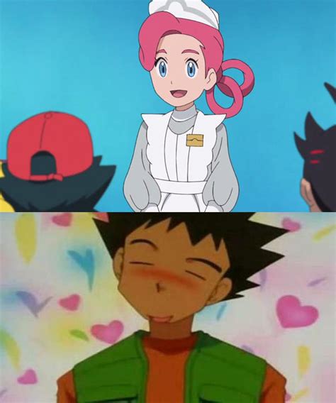 Brock Likes Galar Nurse Joy By Animedino1 On Deviantart