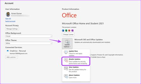 Ways To Disable Office Updates On Windows Guiding Tech
