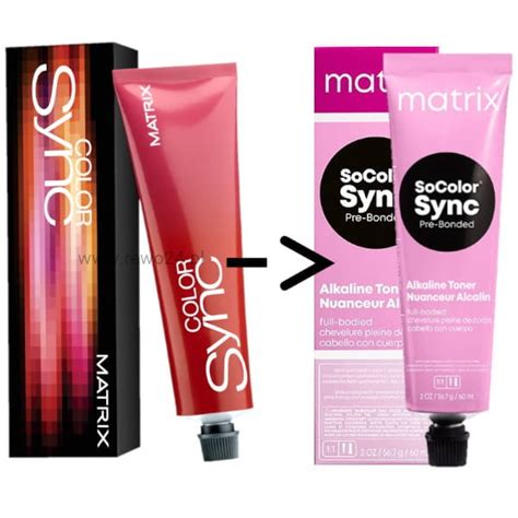 Toner Do Włosów Matrix Color Sync 7na 90ml