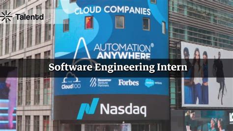 Software Engineering Intern At Automation Anywhere Eligibility