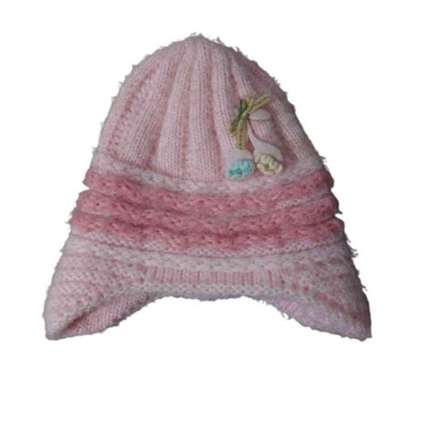 کلاه بافت گرم تو خز زمستانه بچگانه دخترانه گوش گیر