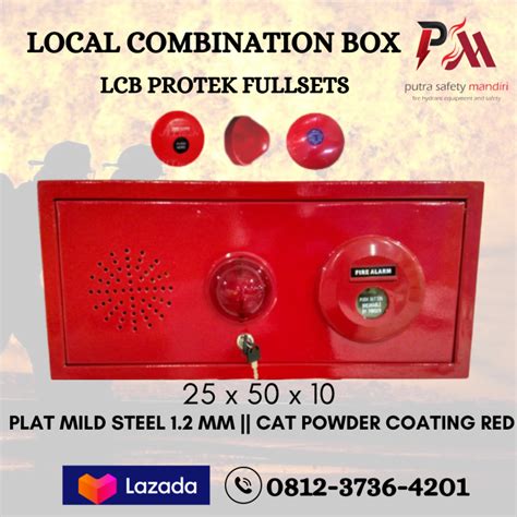Lcb Fullset Manual Call Point Fire Alarm Safety Kotak Tempat Indikasi
