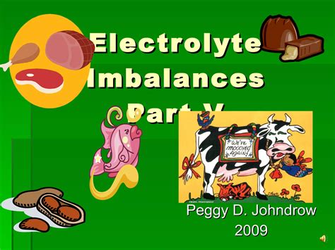 Chapter 13 And 15 Electrolyte Imbalance Part 5 Ppt Nutrition