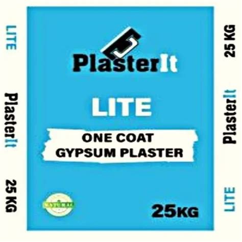 Plasterit Lite One Coat Gypsum Plaster At Best Price In Jaipur