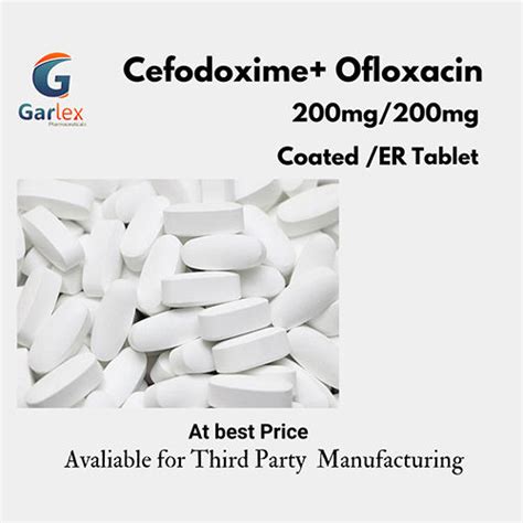 200mg Cefodoxime And Ofloxacin Coated Er Tablet General Medicines At