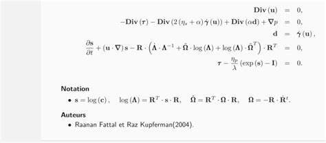 Devss Logarithmic Formulation Of Viscoelasticity Serge Bertrand Ndanou Ph D Posted On The