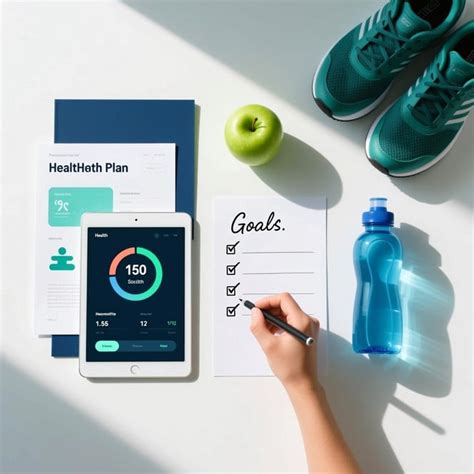 Free Health Goals Visualized Image Wellness Fitness Health