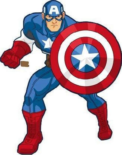 Captain America Cartoon Clip Art Captain America Head Icon Png