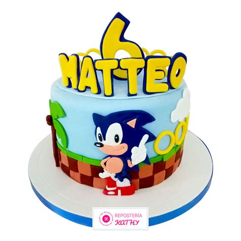 Torta Sonic Repostería Kathy