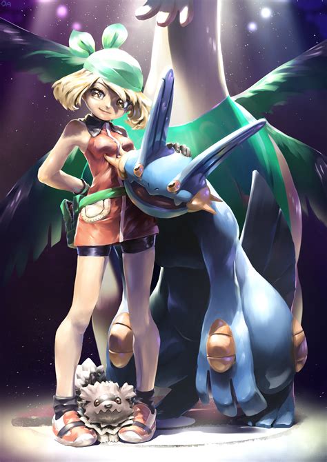 Tenshinhannnn May Pokemon Swampert Tropius Zigzagoon Nintendo