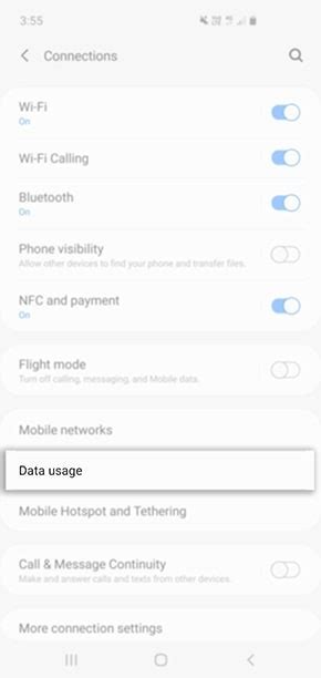 Enable Mobile Data On A Samsung Phone Samsung Australia