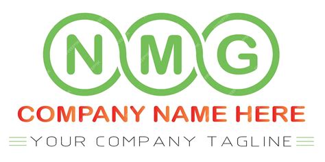 Premium Vector Nmg Letter Logo Design