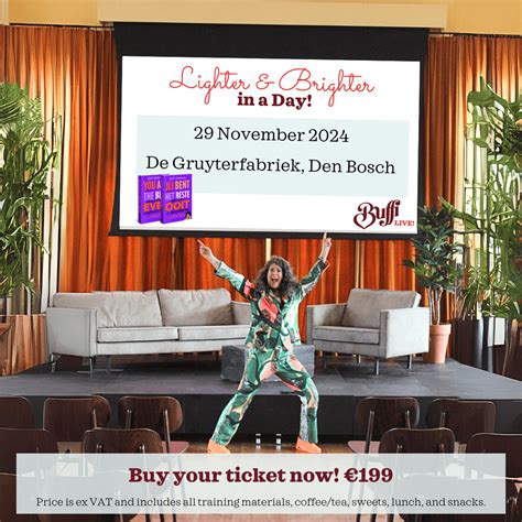 Buffi Live Lighter And Brighter In A Day Buffi Duberman