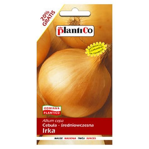 Nasiona Cebula Allium Cepa Irka Plantico 6gram Inny Producent Sklep