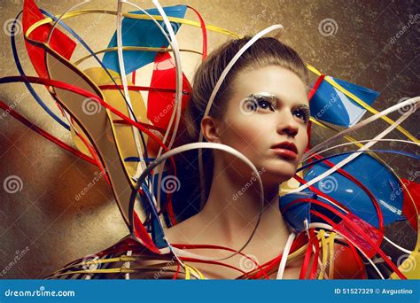 Portrait Of Beautiful Fashion Red Haired Ginger Model Posing Stock Image Image Of Lifestyles