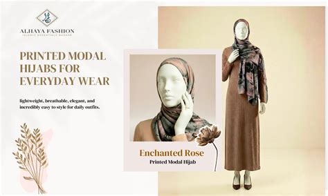 How To Style Printed Modal Hijabs For Everyday Wear Alhaya Fashion